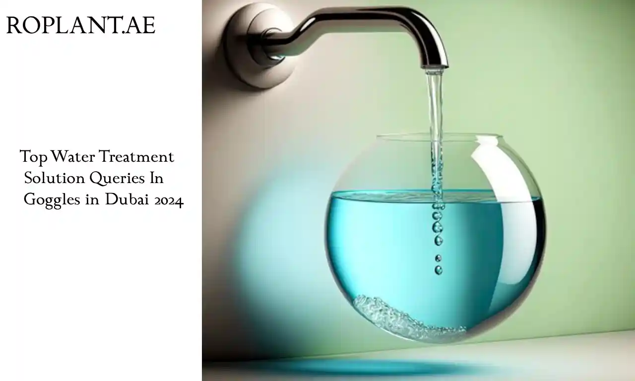 Pure Drinking Water Treatment Services in the UAE - ROPLANT