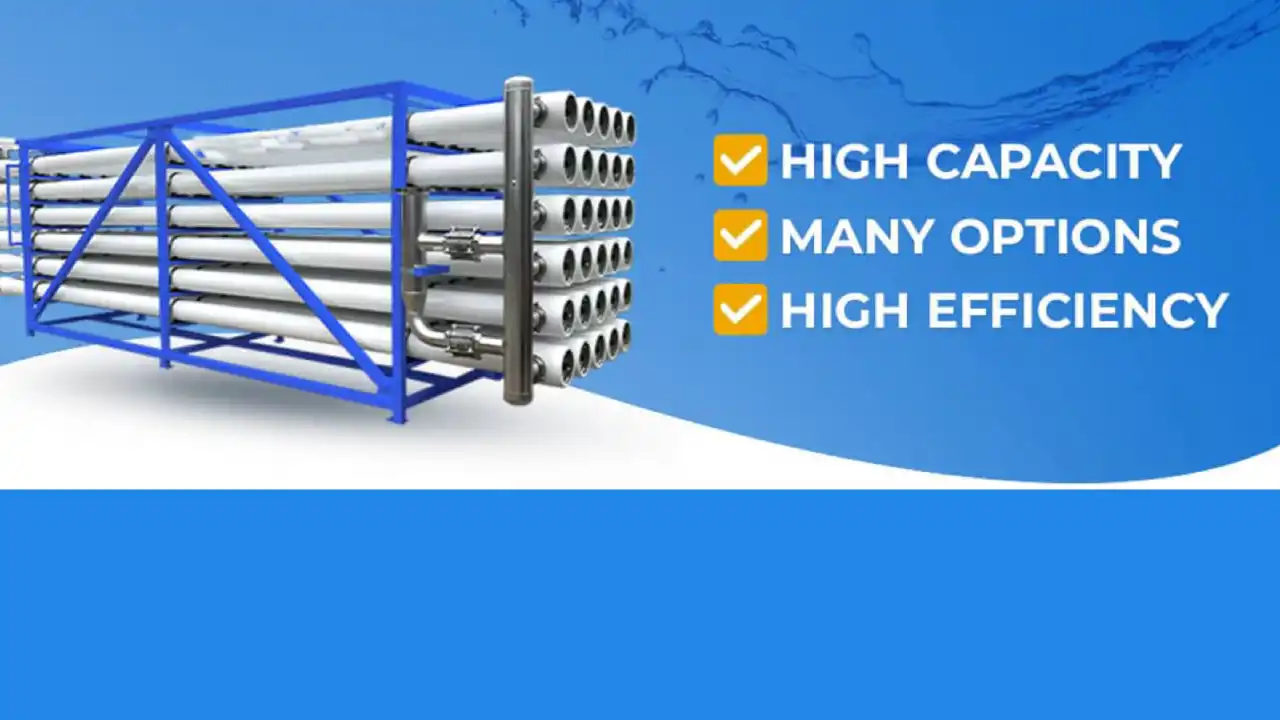 What are high-capacity RO water treatment systems? - ROPLANT